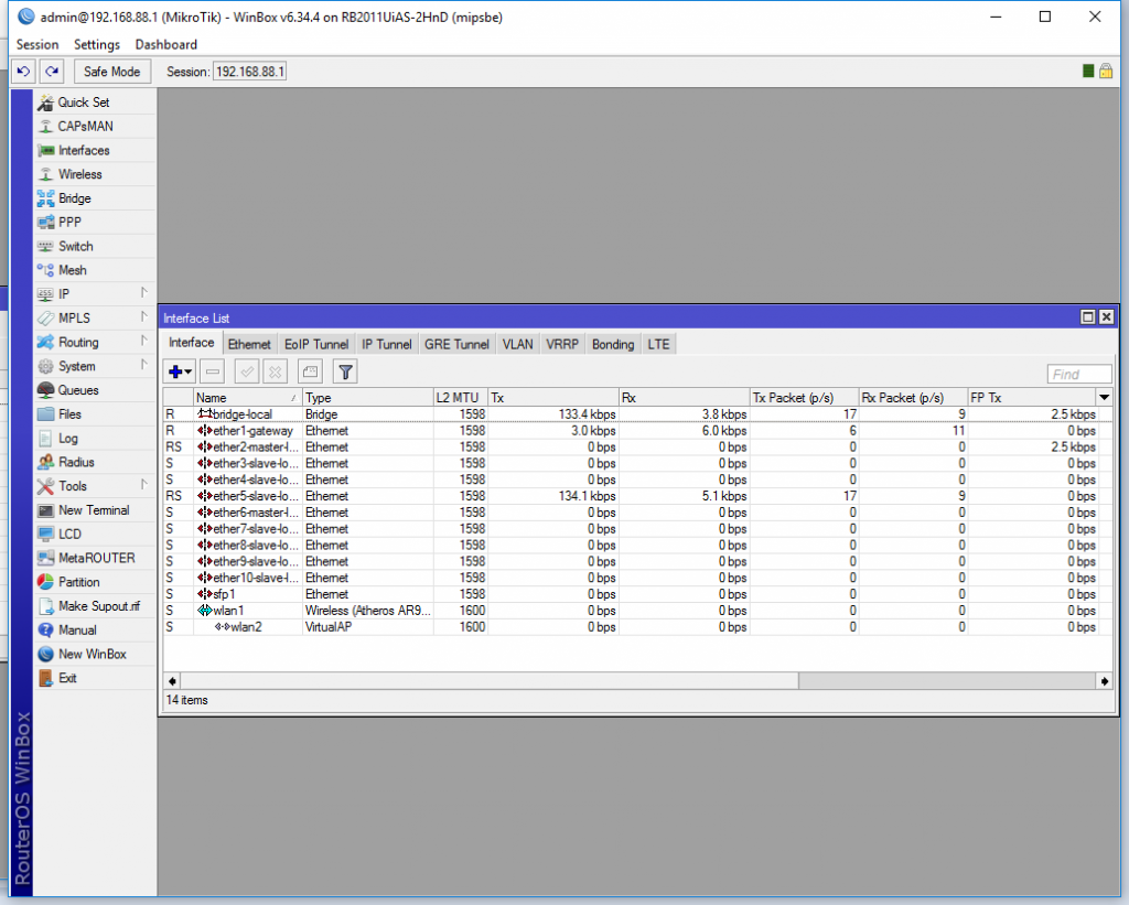 Mikrotik RB2011 introduction & initial configuration – qlr